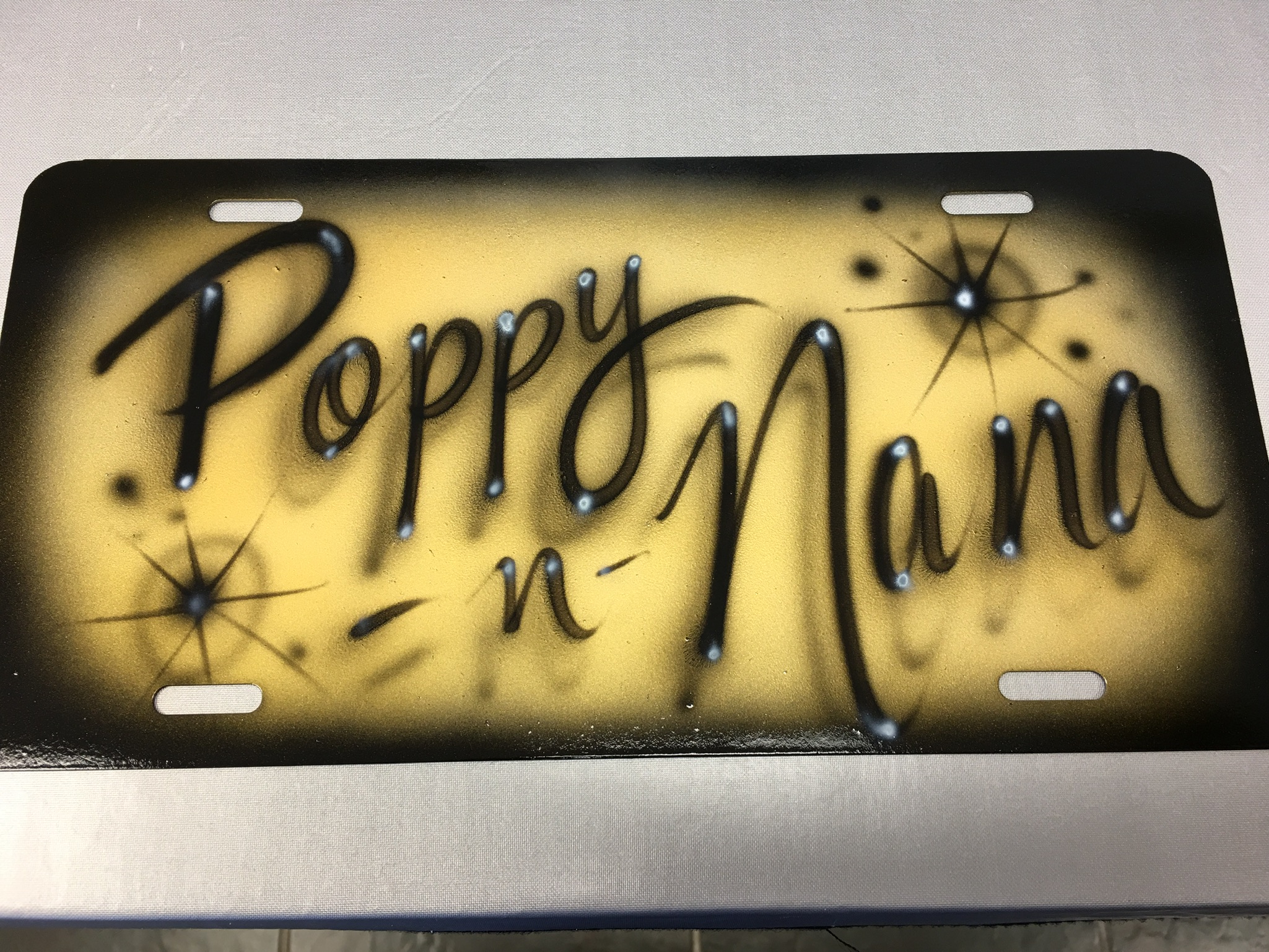 Airbrushed License Plates | Special Tees Inc.